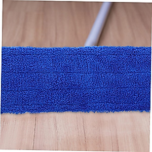 Ipetboom 1set Mop Replacement Cloth Coral Fleece Pad Replacement Commercial Cleaning Refills Coral Fleece Mop Refill Wet Mop Refill Pads Mop Filling Pad Cleaning Mop Coral Fleece 4pcs