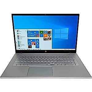 HP Envy 17.3" FHD Touchscreen Business Laptop, Intel Core i7-1165G7, Windows 11 Pro, 64GB RAM, 2TB SSD, NVIDIA GeForce MX450, Backlit Keyboard, Long Battery Life,32GB Durlyfish USB Card