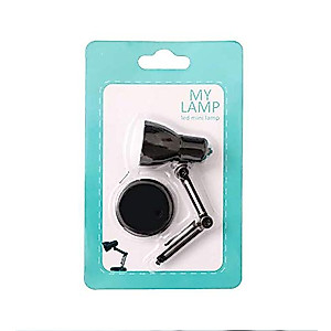 Yiwu Ruizhen Mini Book lamp,Mini Desk Light,Bedroom Small Night lamp, Warm Light,Eye Protection Battery-Operated (3 pcs LR41),Compact Portable lamp,Eye-Caring(White)