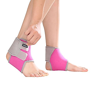EULANT Kids Ankle Brace 1 Pair, Children Ankle Support, Ankle Compression Sleeve for Foot & Ankle Swelling, Achilles Tendon, Joint Pain, Injury Recovery, for Ice Skating Dance Hiking Running