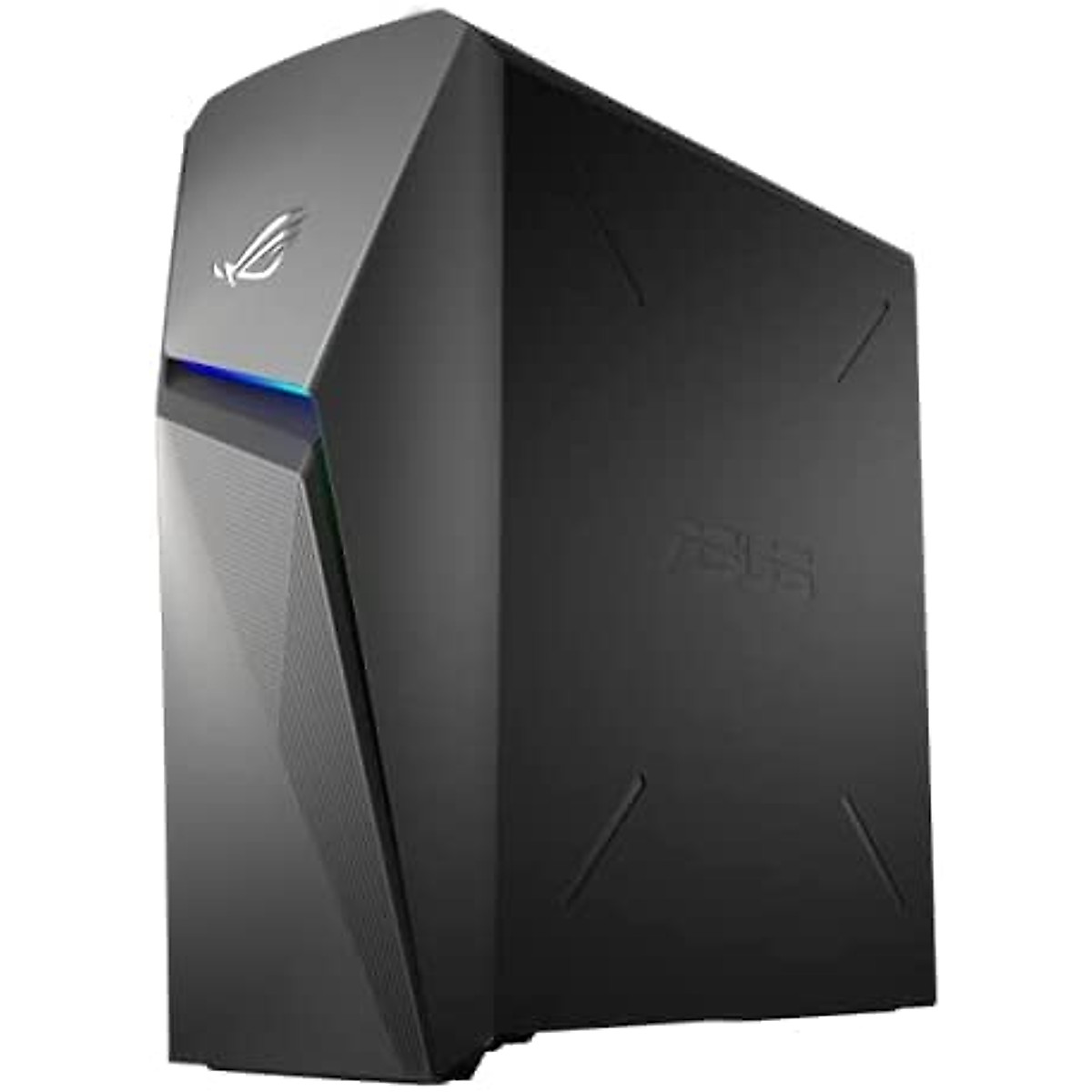 ASUS Newest ROG Strix GL10 Premium Gaming Desktop | AMD Ryzen 5 3600X | 16GB RAM | 512GB SSD+2TB HDD | NVIDIA GeForce GTX 1660TI | Gray | Windows 10 | with Mouse Pad Bundle