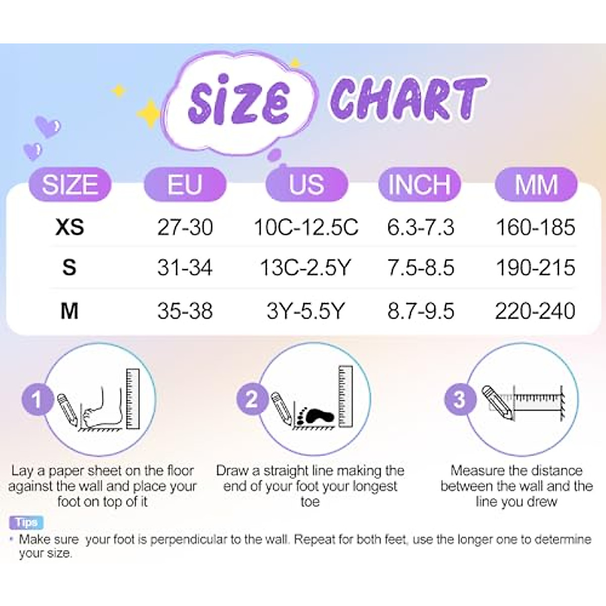 Roller Skates for Girls Age 3-12 | Rainbow Toddler Roller Skates for Kids Ages 3-5 | 4 Size Adjustable | Light Up Quad Roller Skates for Girls Boys Beginners, Birthday Gift for Outdoor Sports - XS