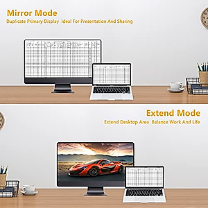 NOLYTH HDMI to VGA Adapter with 3.5mm Audio 1.65ft Jack Cable, Gold-Plated HDMI-to-VGA Converter(Male to Female) for Computer Desktop Laptop PC Monitor HDTV and More