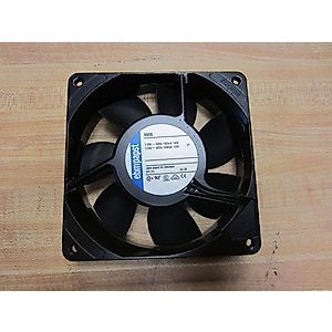 ebm-papst 9906 Fan, Square; 119 mm L x 119 mm H; 25 mm; 115 V; 79.5 CFM; 60 Hz; 12 W; Axial