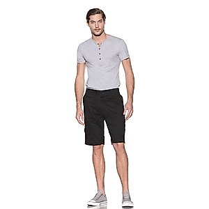 Staple Men's Foster Cargo Shorts, Black, 30 US