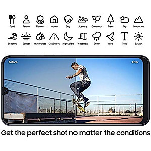 Samsung Galaxy A50 A505U 64GB GSM/CDMA Unlocked Phone w/Triple 25MP Camera - Black