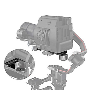 SMALLRIG Camera Extended Quick Release Plate Adapter for DJI RS 2 / RS 3 / RS 3 Pro & for Ronin-S Gimbal - 3031