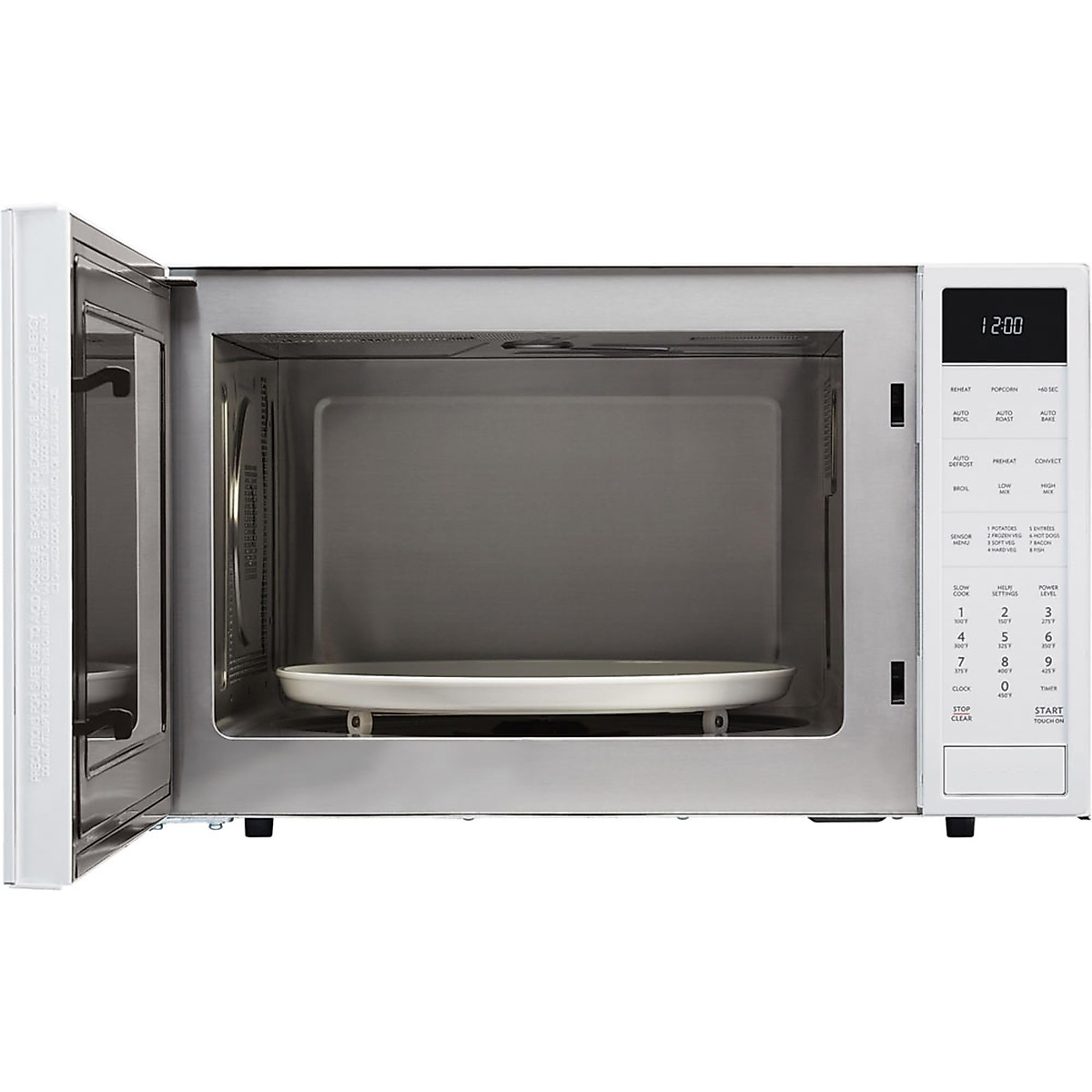 Sharp Convection Microwave Oven SMC1585BW - Combination - 1.5 ft³ Capacity - Convection, Microwave, Roasting, Baking, Browning - 10 Power Levels - 900 W Microwave Power - 15.40" Turntable - 120 V AC -