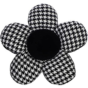 HGUIM Car Neck Pillow, Seat Pillow Houndstooth Float Neck Pillow Pillow Four Seasons GM Decorative (Black)