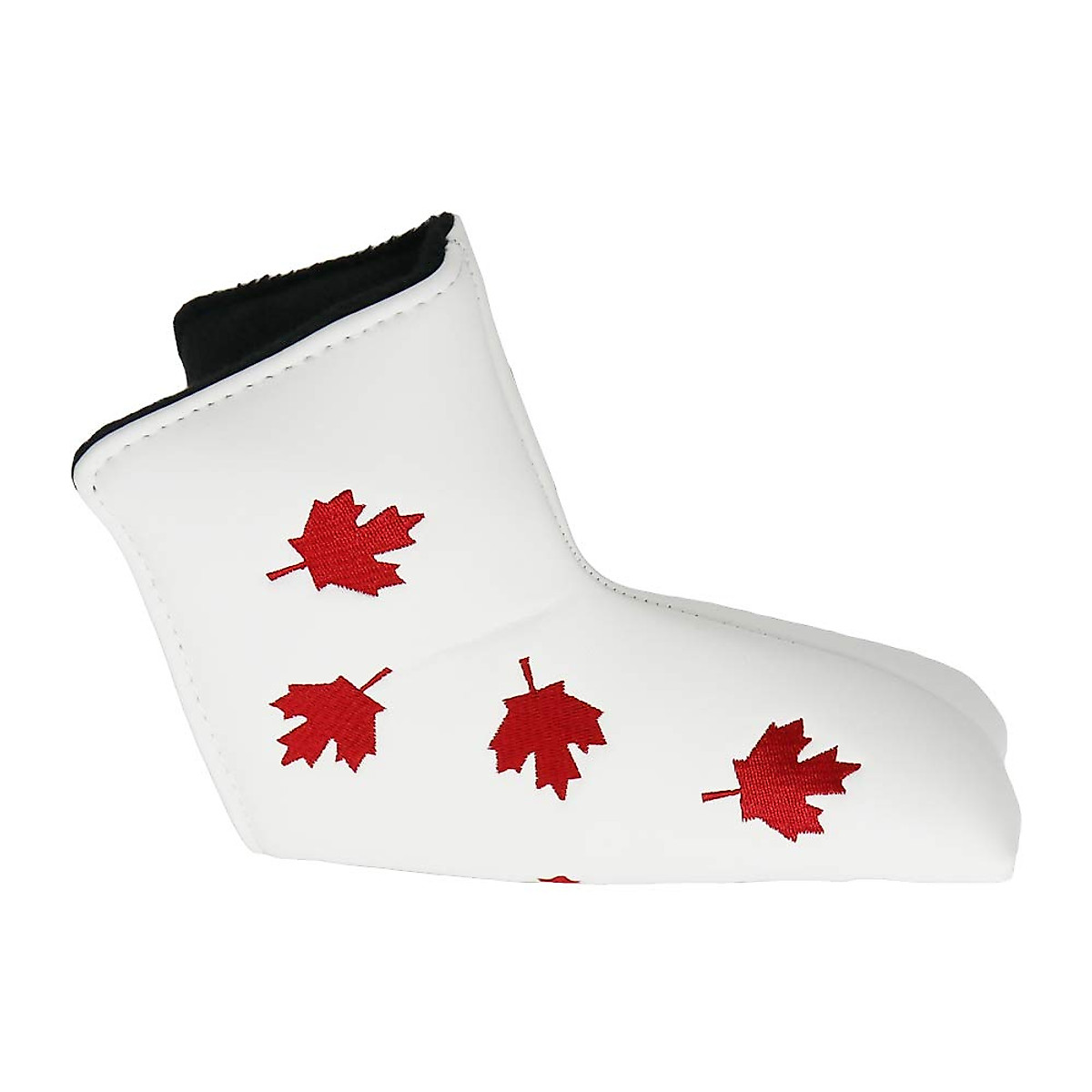 HISTAR Golf Putter Head Cover Headcover Red Maple Leaf Design Fit All Brands