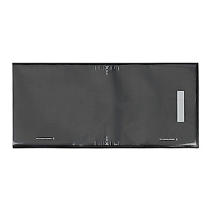 Stash Proof Vacuum Seal Bags 11" x 24" (50 Count) 5 Mil (Black and Clear) - BPA Free Commerical Grade Food Saver for Storage, Sous Vide, and Meal Prep Sealer Bag