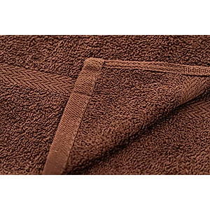 Simpli-Magic 79223 Brown Hand Towels, Size: 16” x 27”, 12 Pack