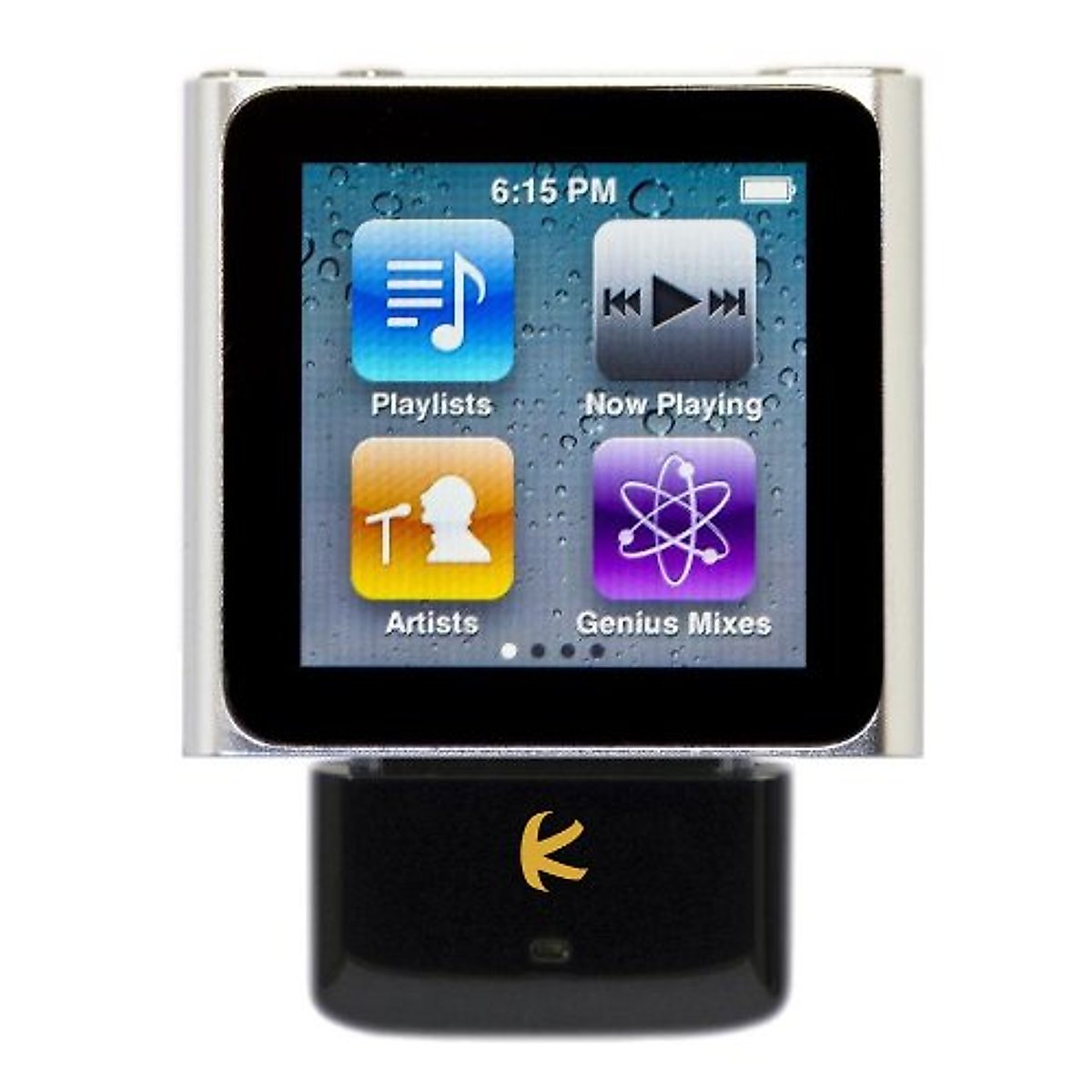 KOKKIA i10s (Black) Tiny Bluetooth iPod Transmitter for iPod/iPhone/iPad with Authentication. Remote controls and local iPod/iPhone/iPad volume control capabilities. Plug and Play. Works with AirPods.