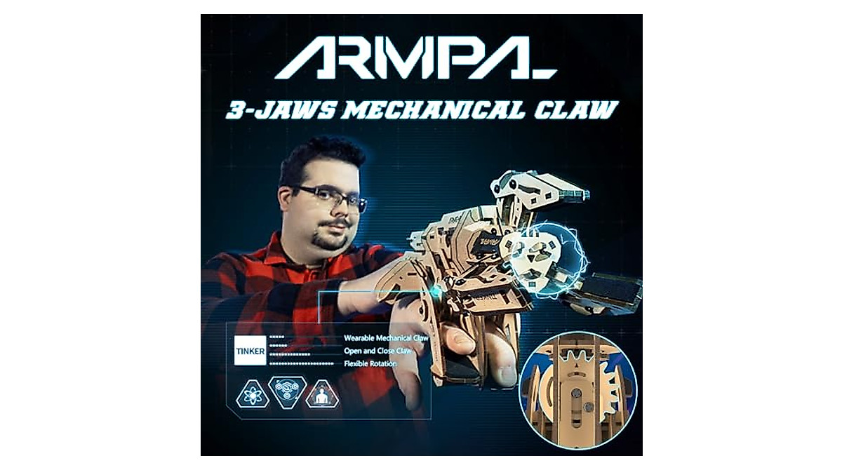 Build Your Own COWVTUJ Mechanical Claw Model Kit