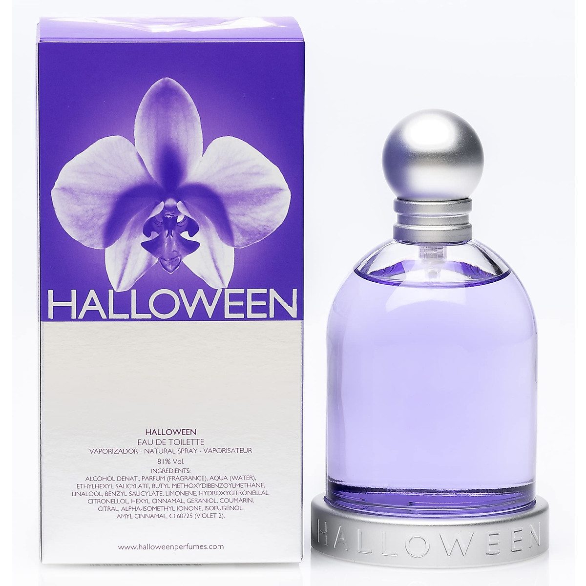 Halloween By Jesus Del Pozo For Women. Eau De Toilette Spray 3.4 Ounces