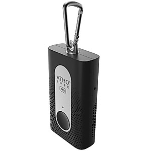Atmotube Battery Powered Pro Portable Outdoor and Indoor Professional Air Quality Monitor [PM, VOCs, Temperature, Humidity and Barometric Pressure Tester], Pollution Meter