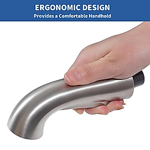 Kitchen Sink Sprayer Replacement for Delta Faucet RP53880SS Kitchen Faucet Sprayer Replacement for Delta Faucet Side Sprayer Replacement, Hose Not Included, Brushed Nickel