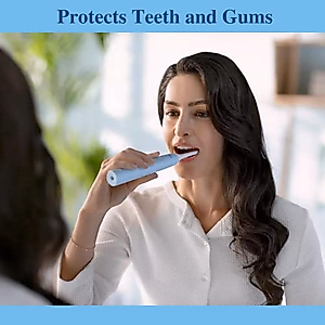 PHILIPS Sonicare Electric Toothbrush DiamondClean, Phillips Sonicare Rechargeable Toothbrush with Pressure Sensor, Sonic Electronic Toothbrush, Travel Case, Blue