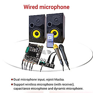 Bluetooth-compatible 5.1 Power Amplifier Board AUX Speaker 2.1CH Stereo- Home Music Wireless Modules Home Theater System Bluetooth-compatible Surround Sound Speaker Wireless