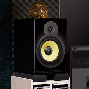 Sound Addicted - Studio Monitor Isolation Pads, Reduce Speaker Vibrations and Fits Most Stands - 2 Pair | SMPads