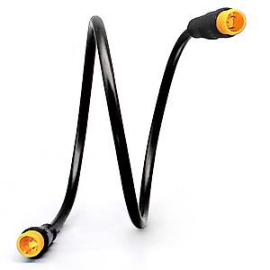 Extension Cable 2Pin/3Pin/4Pin/5Pin/6Pin/9Pin Plug Waterproof Connector for Ebike Kit,Display/Ebrake/Throttle/Shift Sensor/Hub Motor/Mid-Motor Signal Extension Cable (3PIN Male-Male)