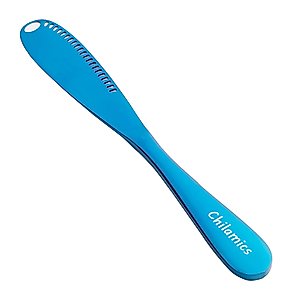 Chilamics Butter Knife Multifunctional Stainless Steel Butter Spreader for Bread Smear Butter, Jam, Peanut Butter, Blue