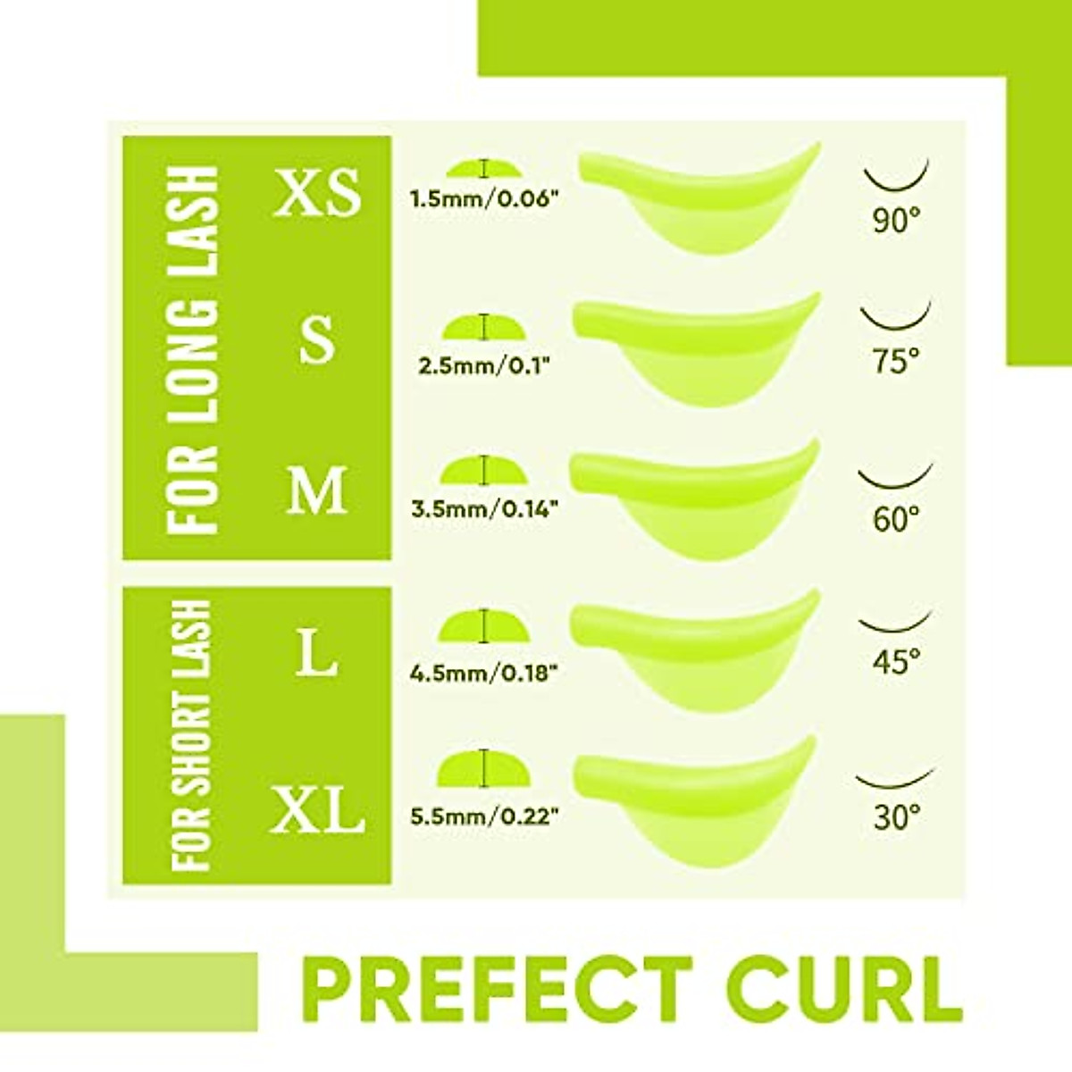 Lash Lift Pads, PERMANIA 3 in 1 Silicone Eyelash Lift Shield for Lash Perm Kit, Reusable Eye Patches & Eyelash Lifting Ribbon Curlers Fit Eyes Lash Lift Covering DIY at Home (Yellow)