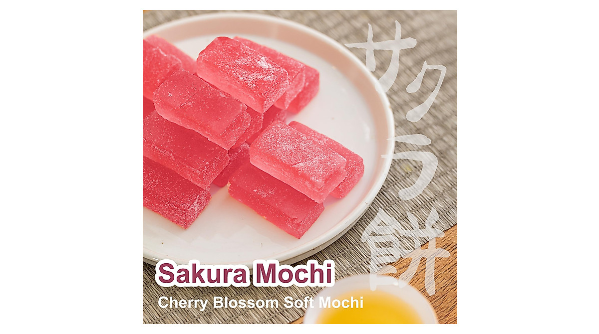 GRELIM Sakura Mochi Candy - Soft & Delicious Treat