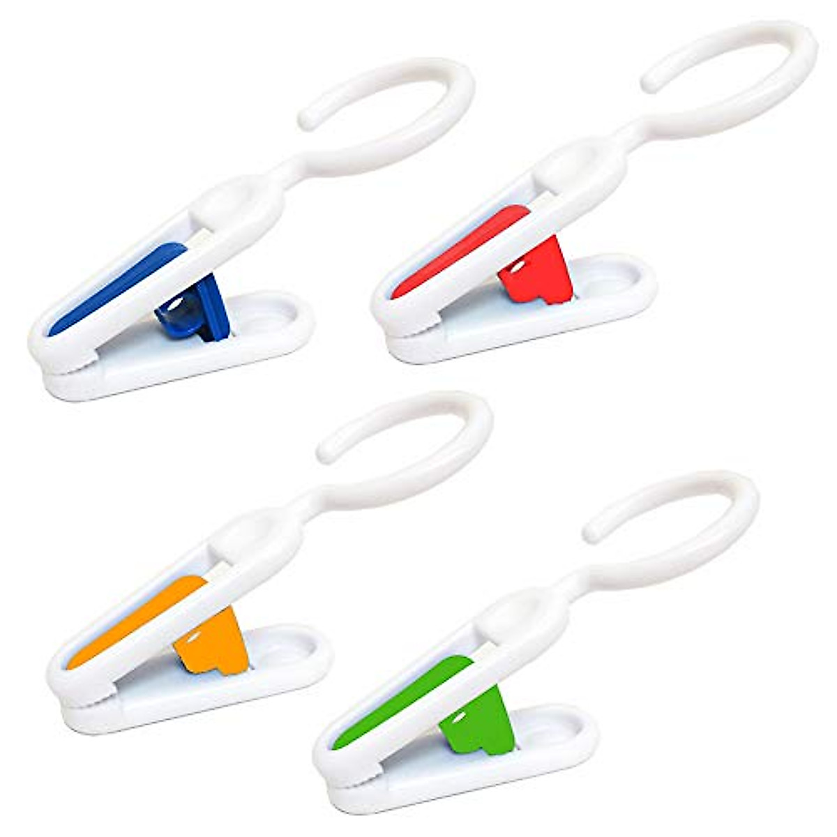 12 Pack Portable Laundry Hook Boot Hanger Clips Hanging Clothes Pins Travel Home