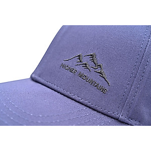 Higher Mountains EMF Protection Hat Cap 5G, 4G, Faraday Clothing (Navy Blue)