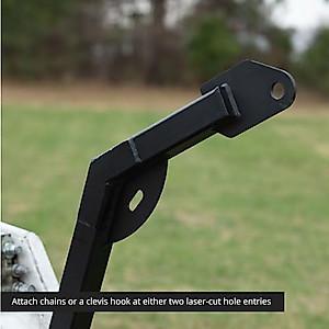 Titan Attachments 5 FT Tree Boom Attachment, Rated 3,500 LB, Skid Steer Quick Tach, Lift Pole Jib Hoist Crane