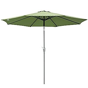 Yescom 10ft UV30+ Universal Replacement Umbrella Canopy Sunshade Top Cover for Yard Garden Patio Beach Pool Deck Market