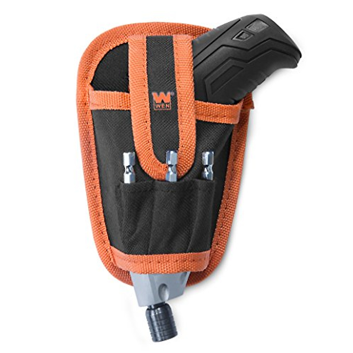 WEN 49103 3.6V Lithium-Ion Cordless Electric Screwdriver with Bits & Belt Holster