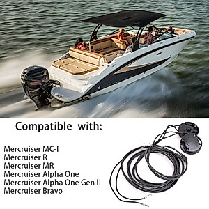 Power Trim Sender Limit Switch Kit Replacement for Mercruiser MC-I, R, MR, Alpha One, Alpha One Gen II and Bravo Sterndrives Replace 805320A03 805129A3 805130A2 - Tilt Limit Sender Switch