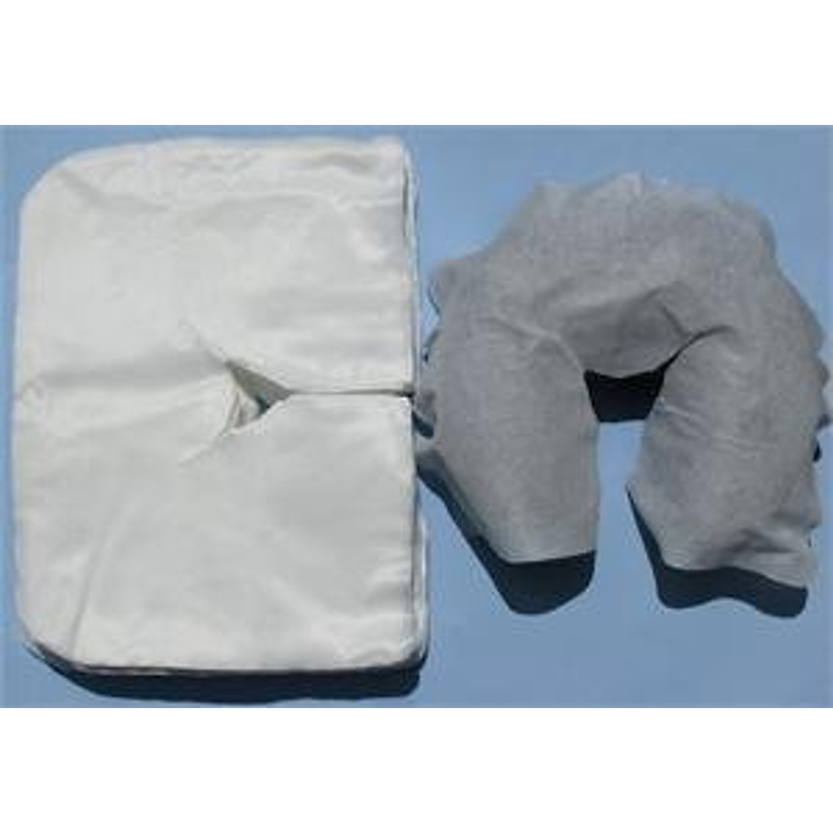 Therabuilt disposable headrest covers for massage tables, case of 1000 pcs. Full Size: 16 3/8" x 12"