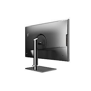 MSI Creator PS321URV 32" 3840x2160 UHD 60Hz 4ms Response Time 16:9 Aspect Ratio VESA Certified Display HDR 600 Anti-Glare Tilt/Swivel/Height Adjustment Content Creation Monitor, Black