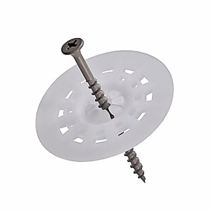 EIFS Mechanical Fasteners PBH & Wood Screws with Grey Ruspert Coating (1,000/Box) (2 1/2" Screw)