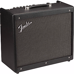 Fender Mustang GTX100 Guitar Amp and 7 Button Footswitch, 100 Watts, with 2-Year Warranty Integrated Looper, Bluetooth Audio Streaming for Play Along, 24.5Dx21.05Wx13.05H Inches, Black