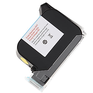 Hilitand 40ml Ink Cartridge Replacement for Printers 12.7mm Handheld Printer Ink Cartridge Portable Ink Cartridge (Yellow)