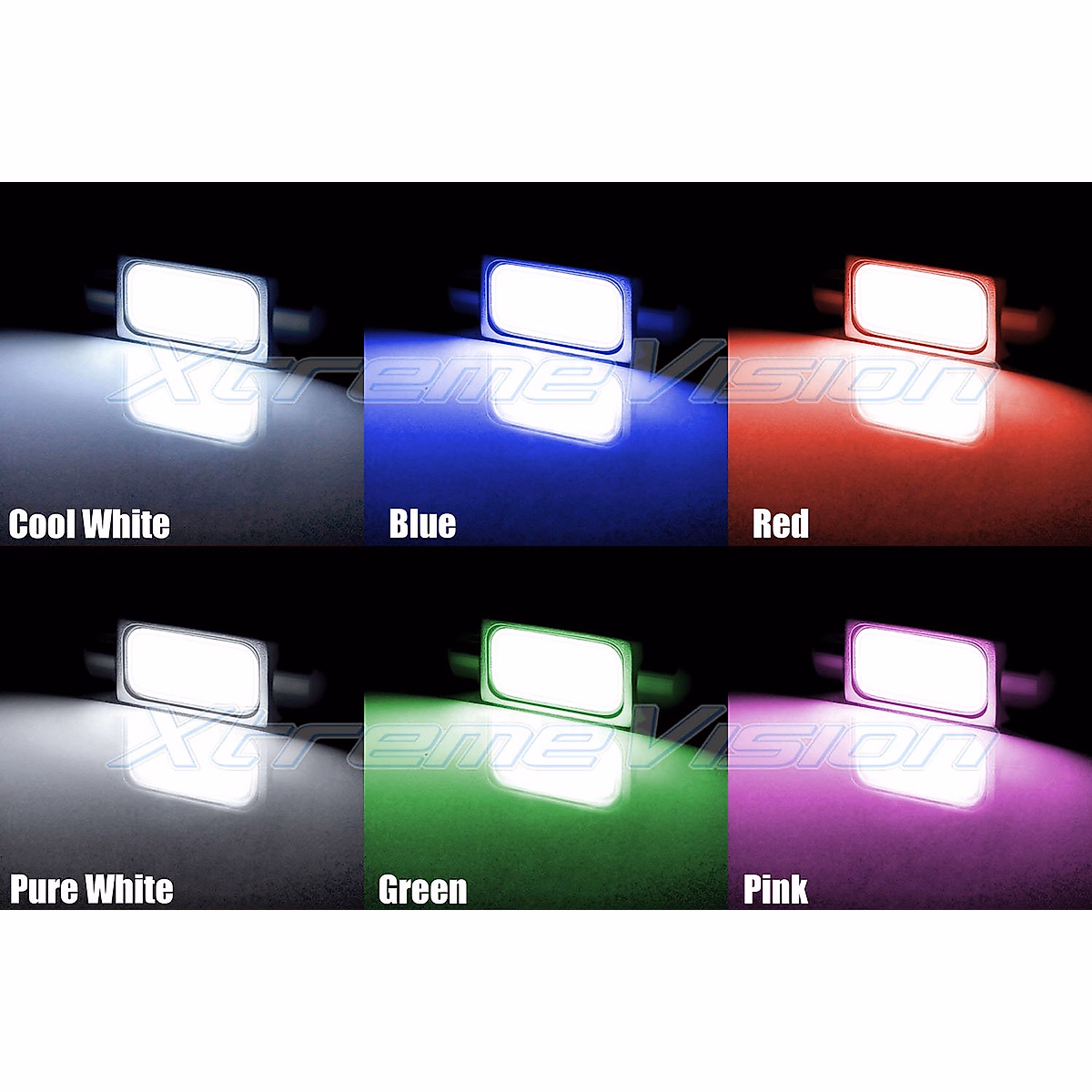 XtremeVision Interior LED for Ford Excursion 2000-2005 (12 Pieces) Cool White Interior LED Kit + Installation Tool