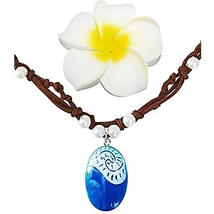 Moana Necklace, Moana Costume Toys for Girls, Halloween Costume, Moana party supplies Halloween Party Favors
