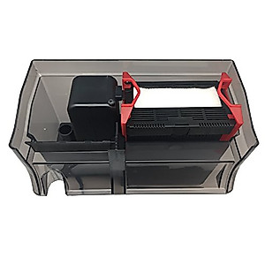 GRECH CBG-800 5W UV Sterilizer Hang-On Back Filter, 20-50 gallon/211 GPH, Black