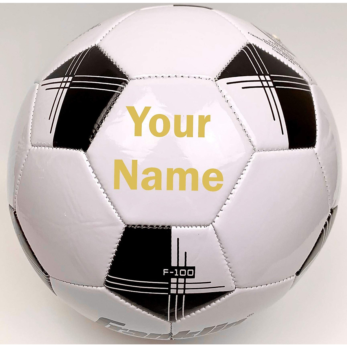 BASKETBALL KINGDOM Customized Personalized Soccer Ball Sizes 3 4 and 5 (Size 5 (Ages Over 12))