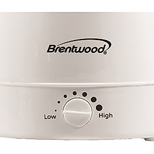 Brentwood Electric Kettle Hot Pot BPA Free, 32 oz, White