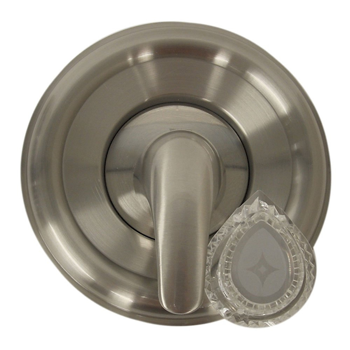 Danco (10002) Universal Moen Trim Kit for Single-Handle Shower Valves, Compatible for Moentrol Series, Brushed Nickel