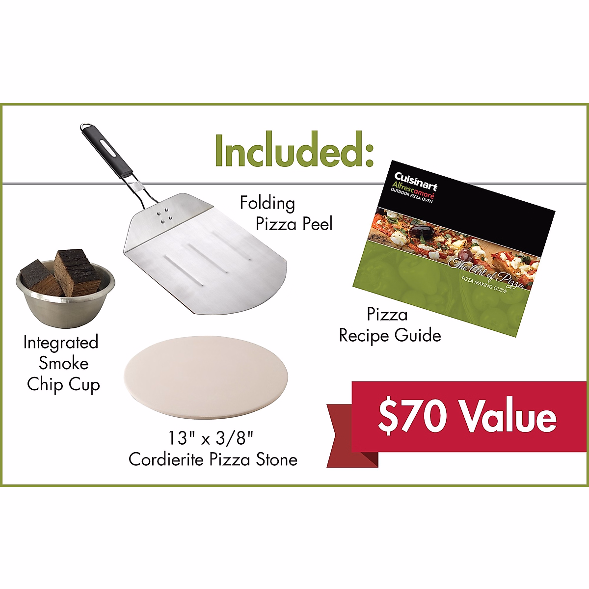 Cuisinart CPO-600 Portable Outdoor Pizza Oven