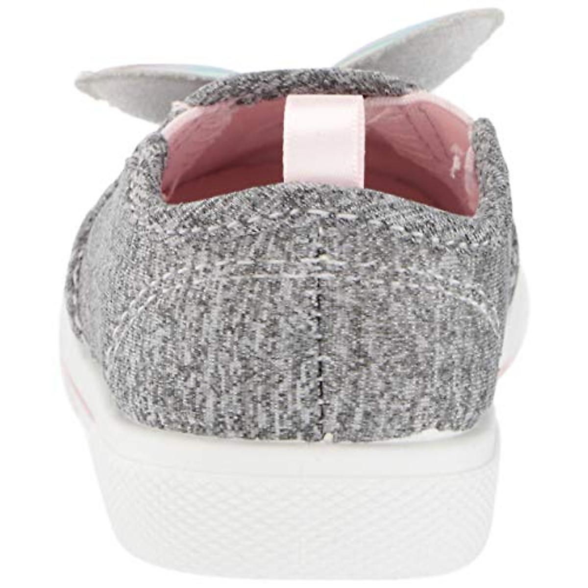 Carter's girls Jules Sneaker, Grey, 9 Toddler