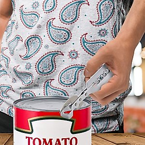 Manual Can Opener with Corkscrew and Bottle Opener Perfect for Camping, Traveling and Everyday Use(Pack Of 2) - By RamPro