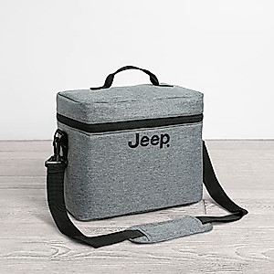 Jeep Wrangler Cooler Bag and Frame by Delta Children (Works with Jeep Wrangler Stroller Wagon #60001) - Holds 16 Cans or 15 Pounds, Grey
