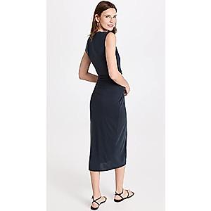 rag & bone Women's Christy Drape Dress, Salute, Blue, S